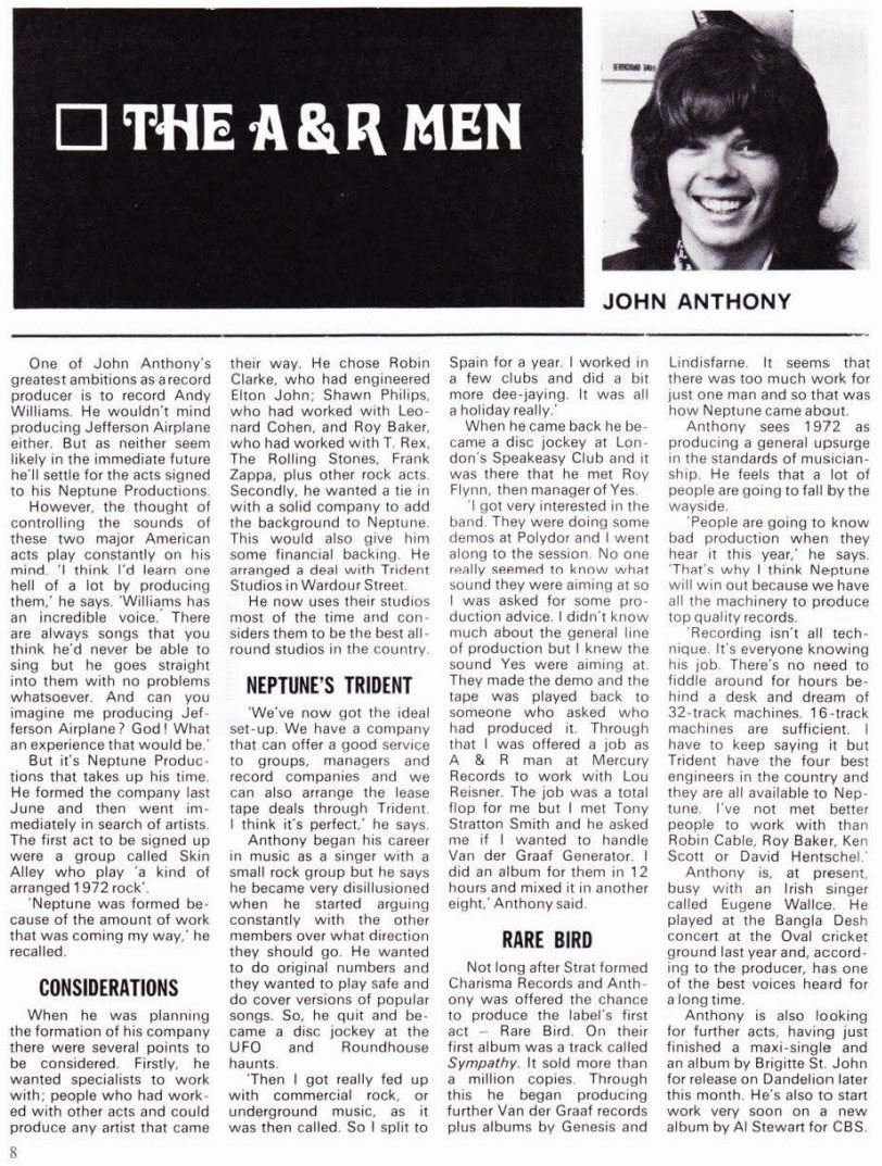 Van der Graaf Generator - John Anthony